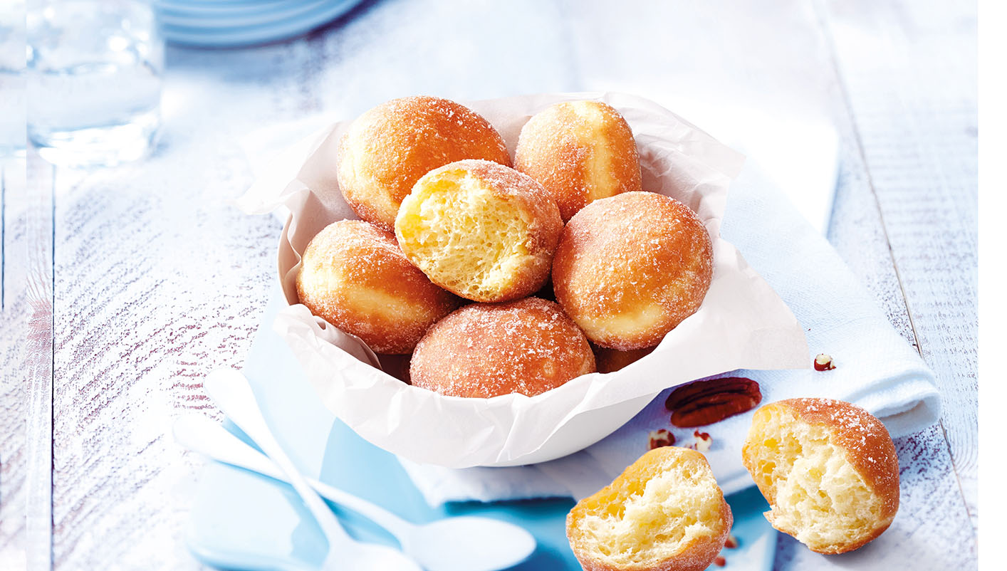 8 Mini beignets sucrés surgelé, gamme Pains, viennoiseries sur Thiriet