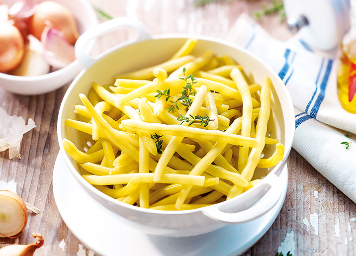 Haricots beurre extra-fins surgelé, gamme Sélection du mois sur Thiriet